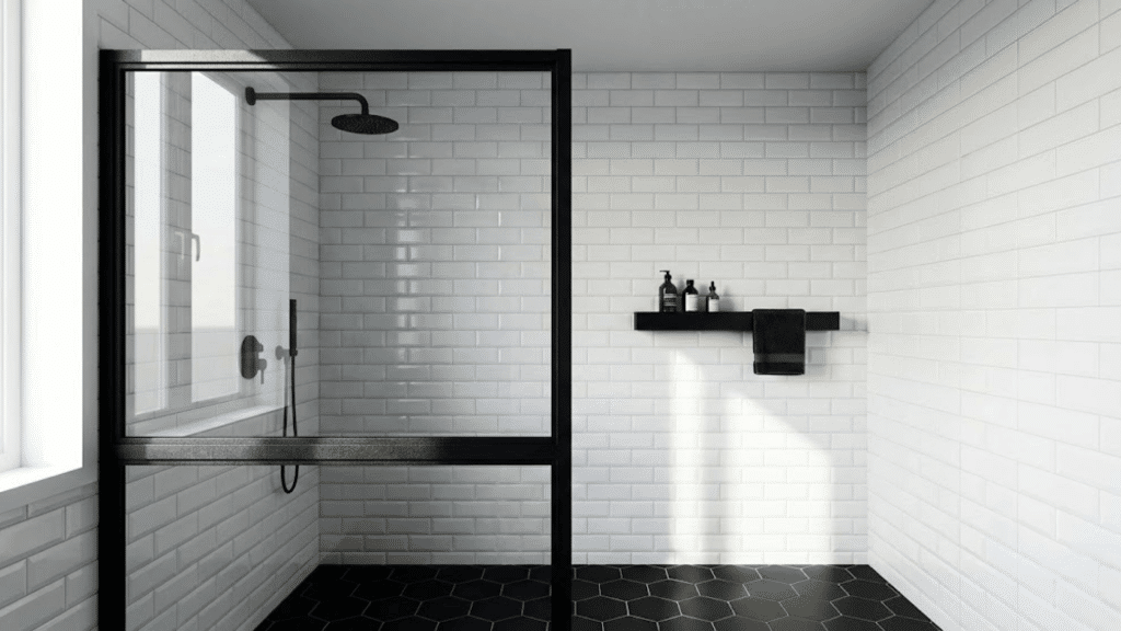25 Doorless Walk In Shower Ideas Without Doors - Seed Sheets