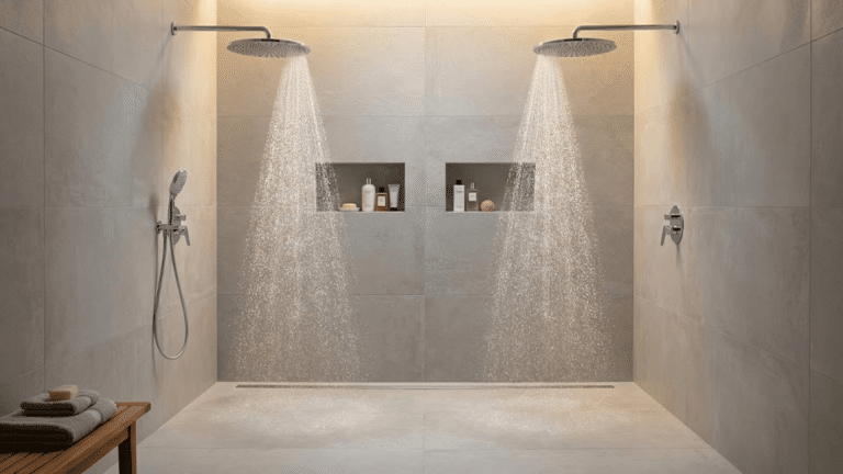 25 Doorless Walk In Shower Ideas Without Doors - Seed Sheets