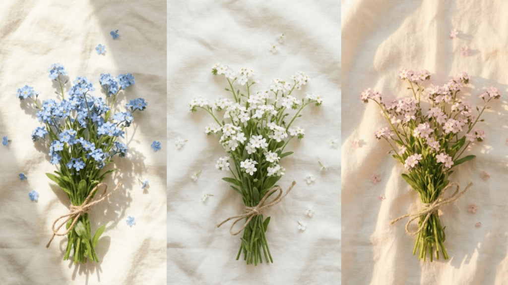 Forget Me Not Flower Meaning and Symbolism - Seed Sheets