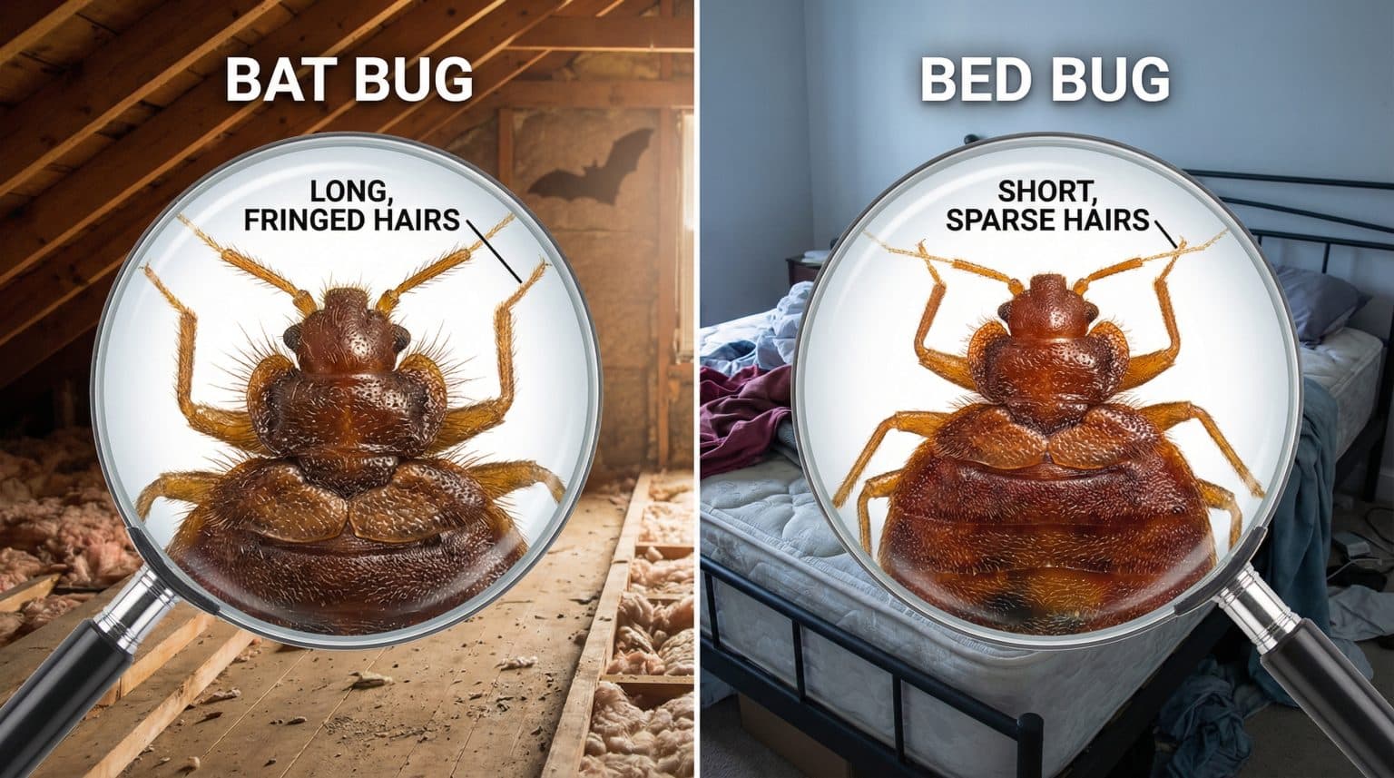 Bat Bugs vs Bed Bugs - How to Tell the Difference - Seed Sheets