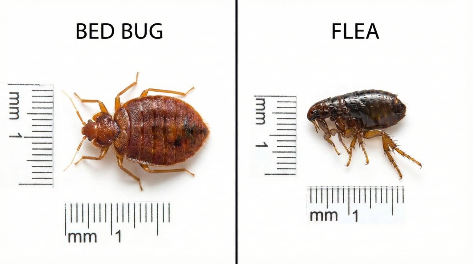 Bed Bugs vs Fleas: 3 Quick Ways to Tell Which You Have - Seed Sheets