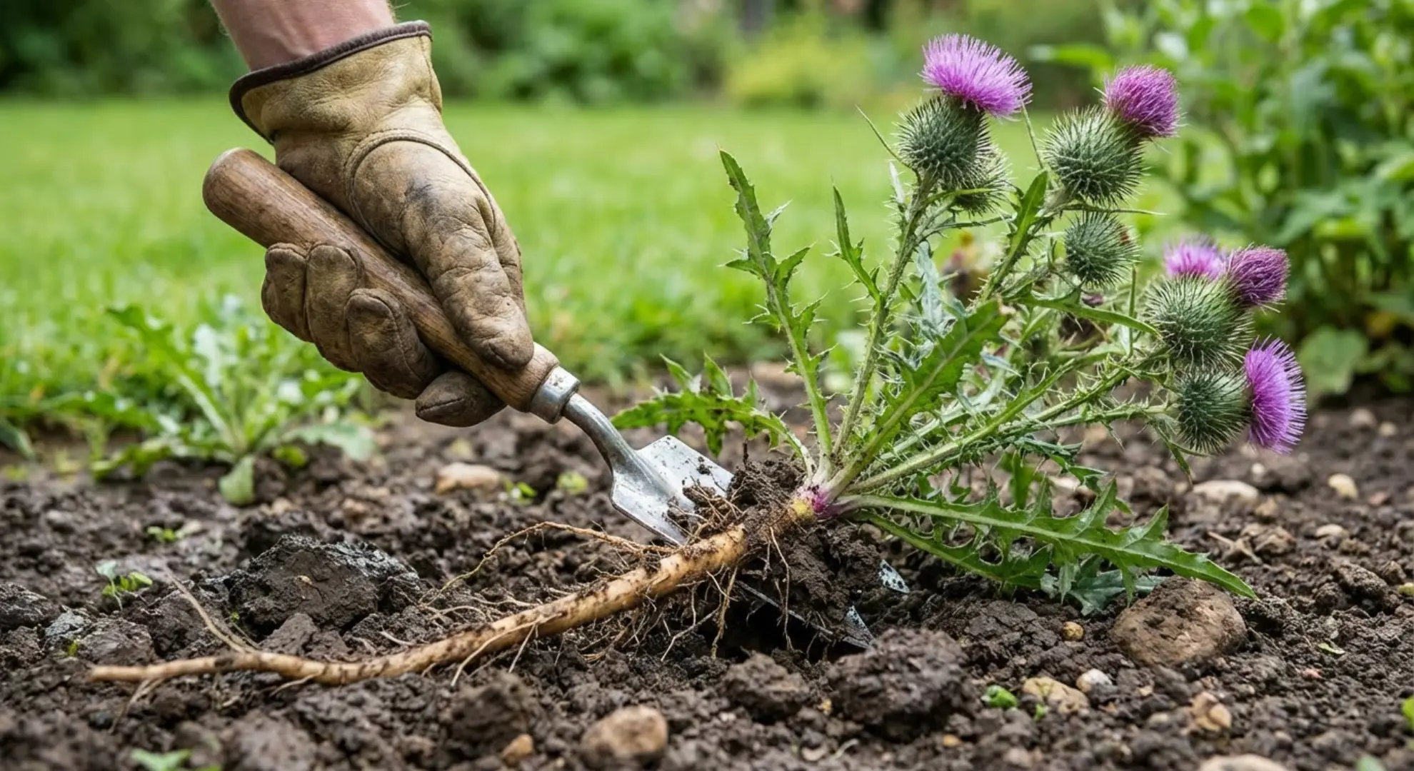 How to Get Rid of Thistle Weeds for Good - Seed Sheets