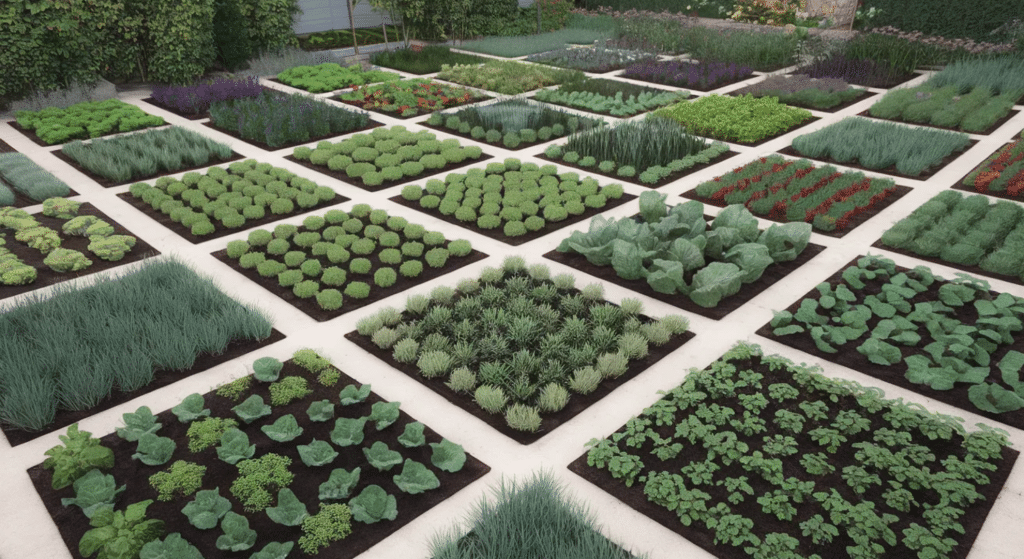 Beginner Basic Vegetable Garden Layout Guide - Seed Sheets