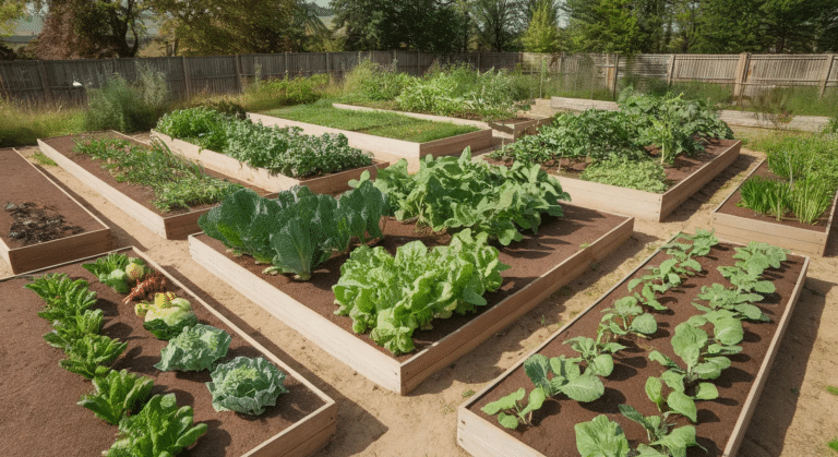 Beginner Basic Vegetable Garden Layout Guide - Seed Sheets