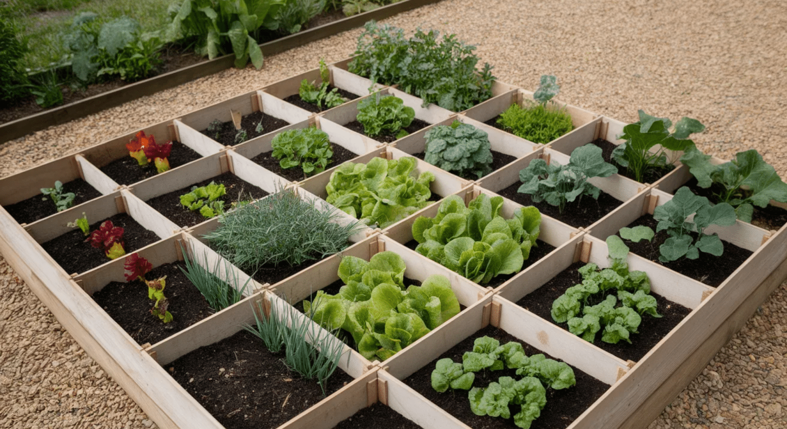 Beginner Basic Vegetable Garden Layout Guide - Seed Sheets